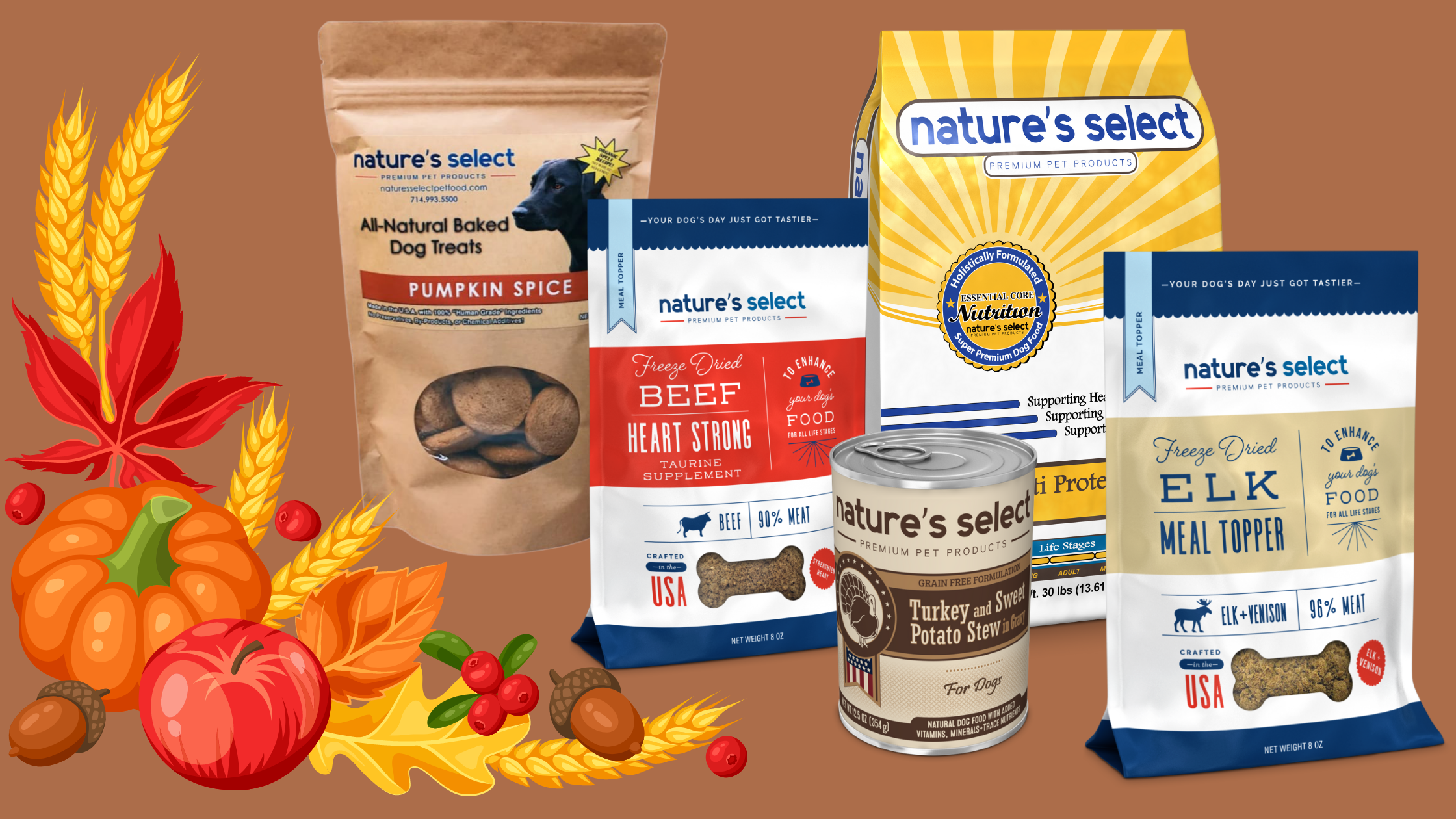 Stock Up for Thanksgiving – Nature's Select Pet Food